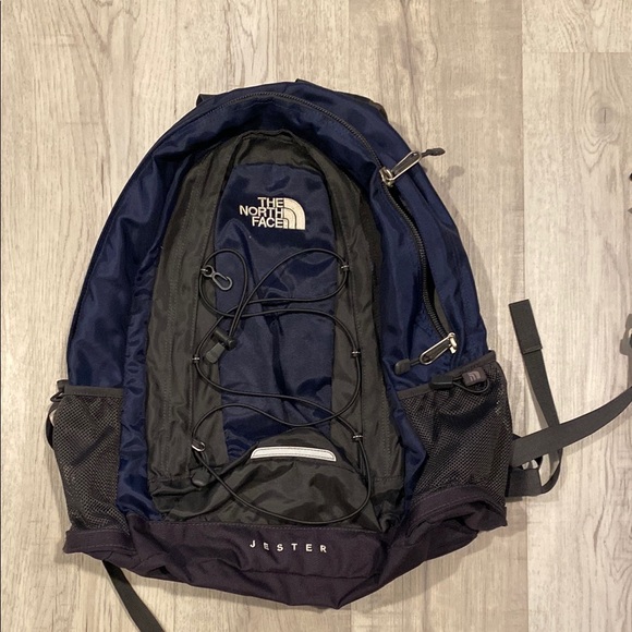 The North Face | Bags | The North Face Jester Backpack Navy And Black ...